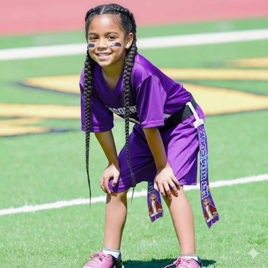 Trained Custom Flag Football Belt (Camera Action 2)